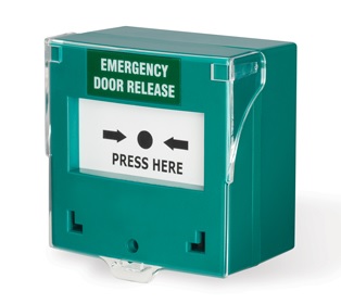 Locknetics, EGB-100-G Emergency Door Release Station, Green