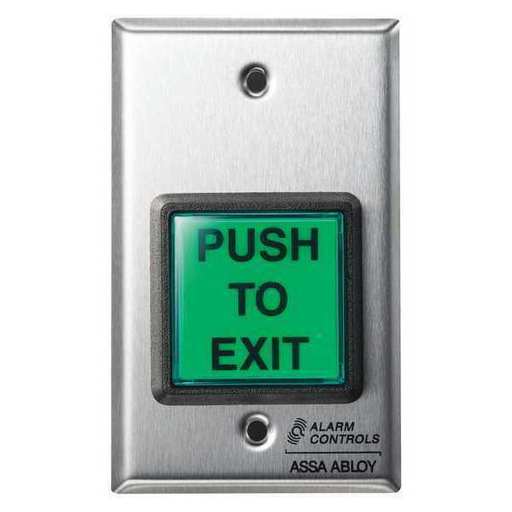 TS-2 Push To Exit Single Gang Mount Button