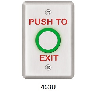 SDC 463 Vandal Resistant Stainless Steel Exit Switch