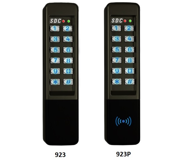 SDC 923 Narrow Keypad 500 Users (Prox Reader)
