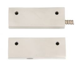 Edwards, 1078C-M Recessed Steel Door Contact, Magnetic Door Contact, Brown