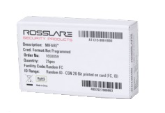 Rosslare Security MIFARE Desfire EV1 Encrypted Cards, (25 pack)