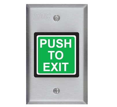 SDC 420 Single Gang 2 inch Exit Switch